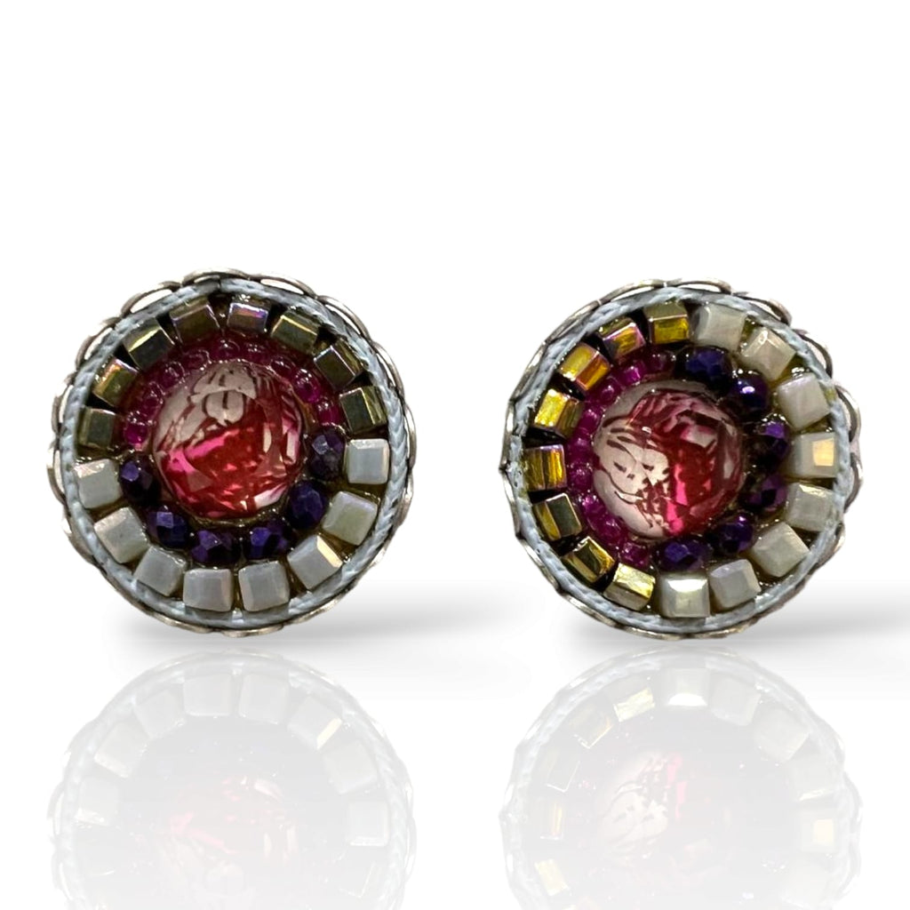 Ayala Bar - D-3 Round Stud Earring – Melange